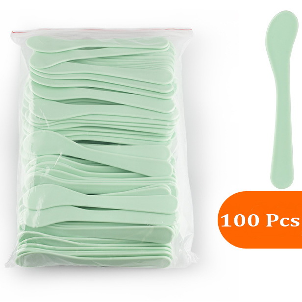 Glossy Mask Face Cream Spoon For Cream , 154mm Length Moisturizer Spoon