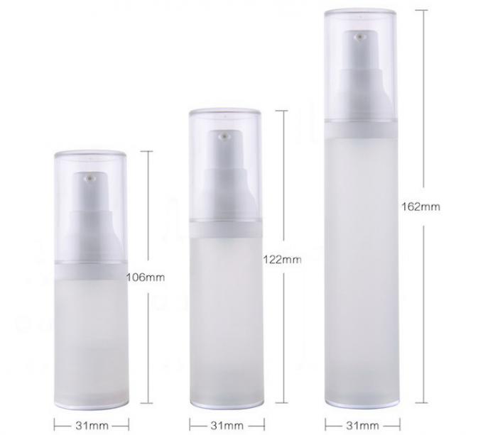 Wear Resistant Airless Makeup Pump High Sealing Performance Lightweight