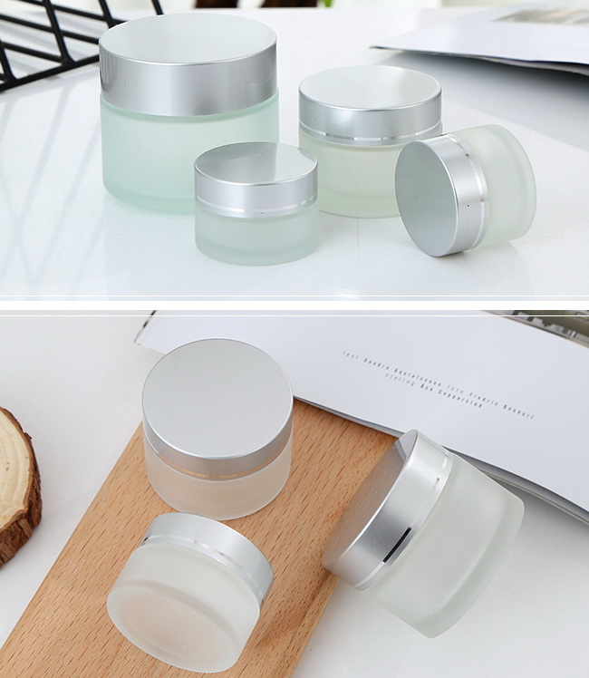 Essence Cream / Lotion Jars With Lids , Cosmetic Empty Face Cream ...